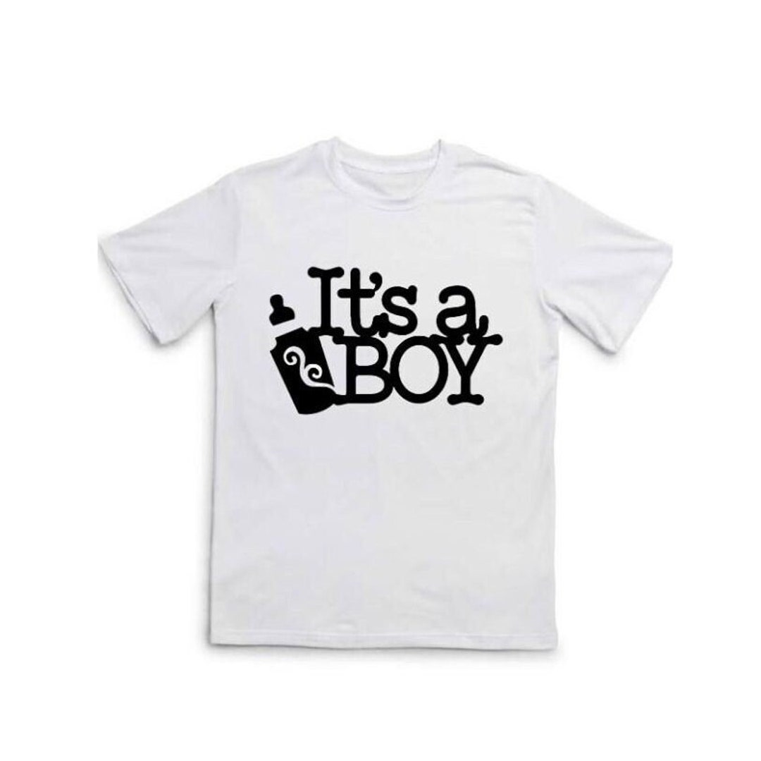 Heat Transfer Vinyl Decal: It's a Boy - Etsy