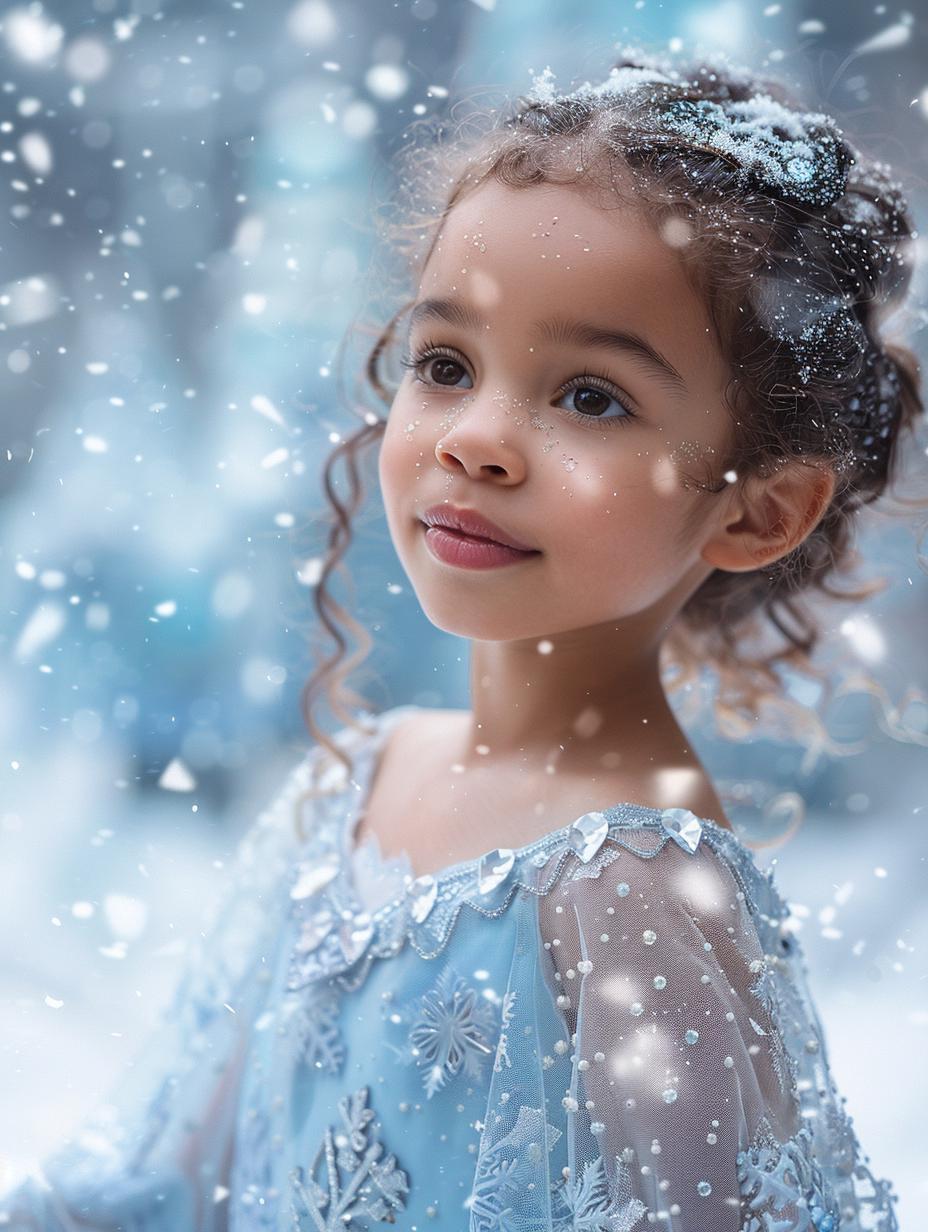 Custom Frozen Elsa Portrait Girls Personalized Frozen Style Photo ...