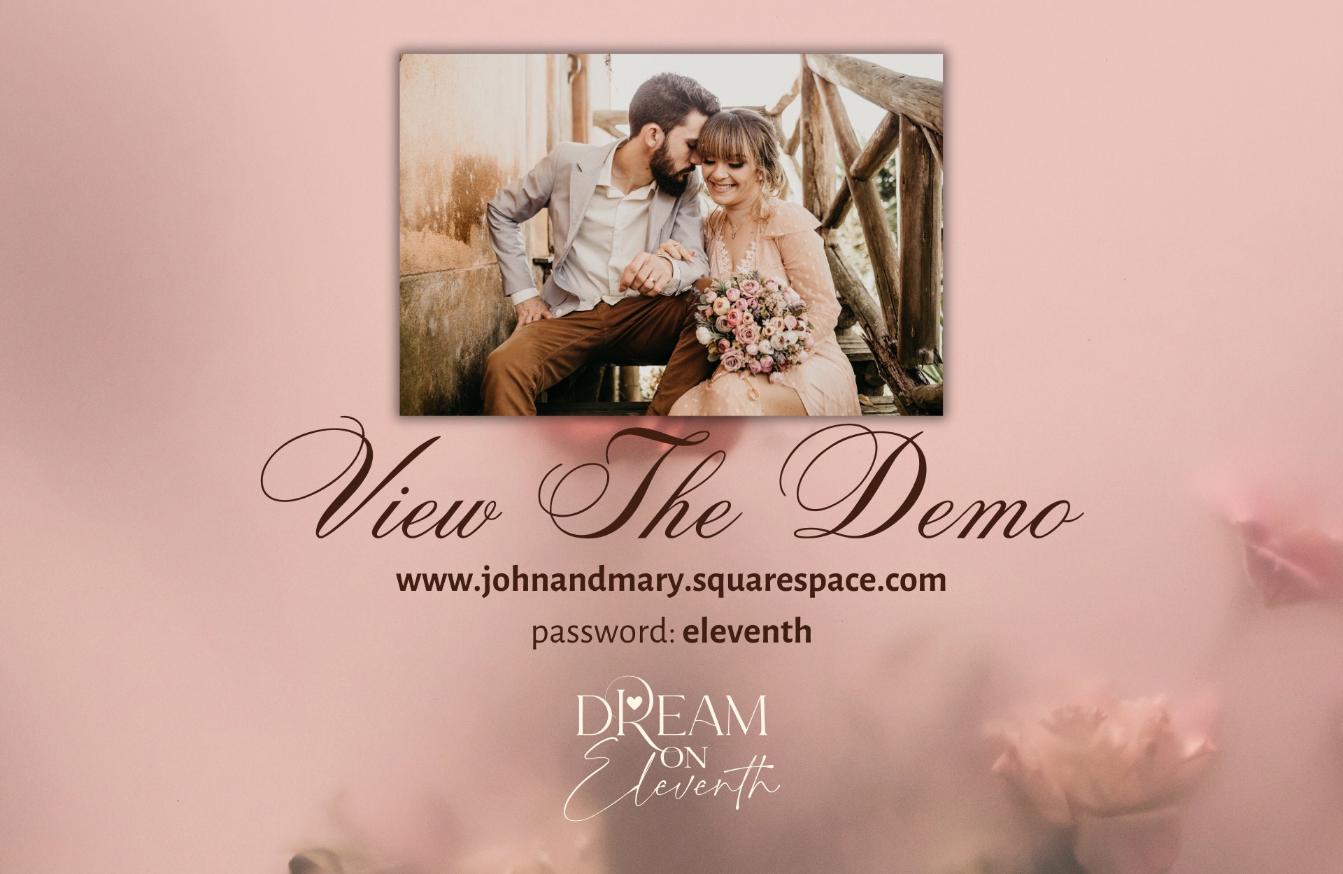 Squarespace Wedding Template, Boho Wedding Theme, Squarespace Wedding ...