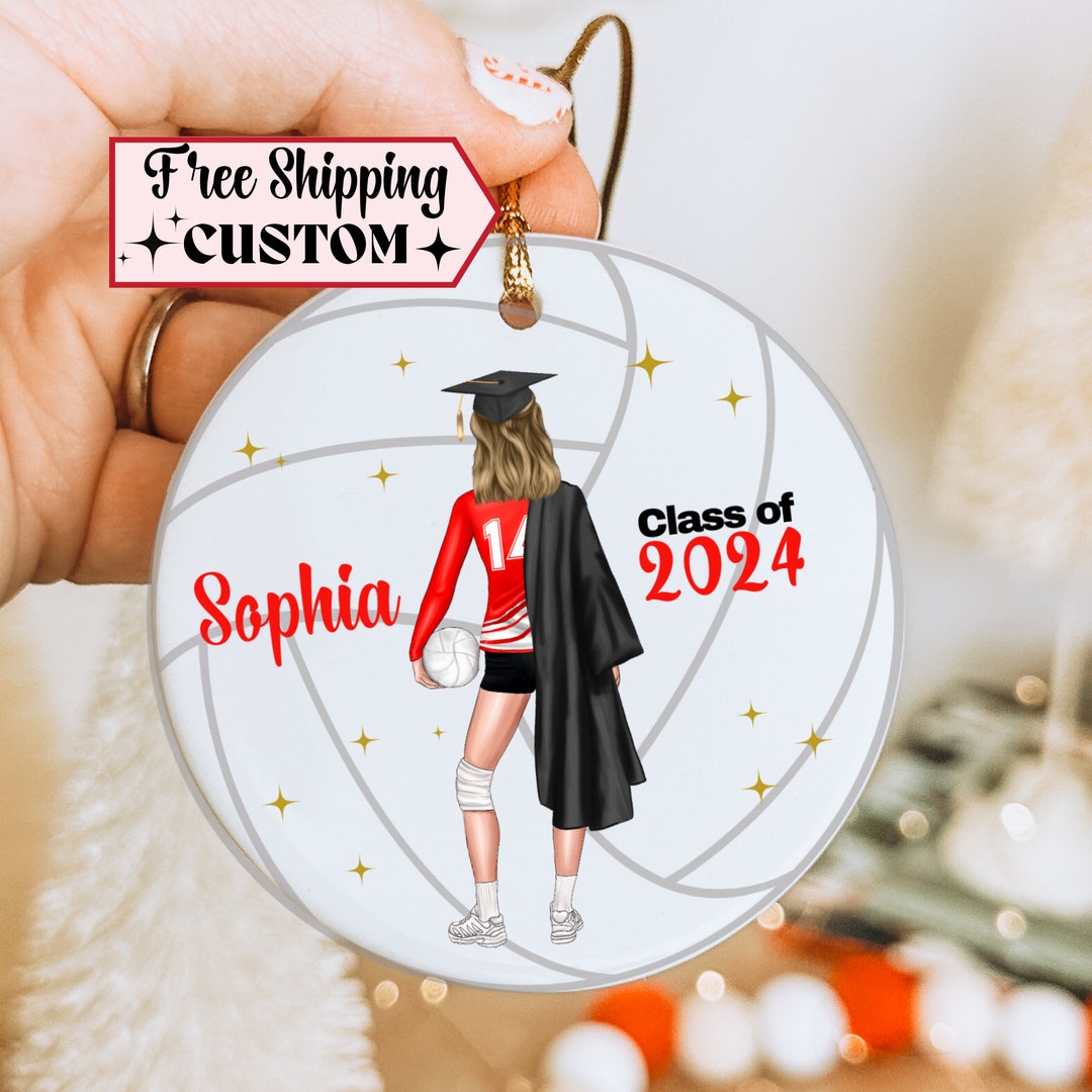 Personalized Volleyball Graduation Gift, Senior Gift Volleyball, Custom ...