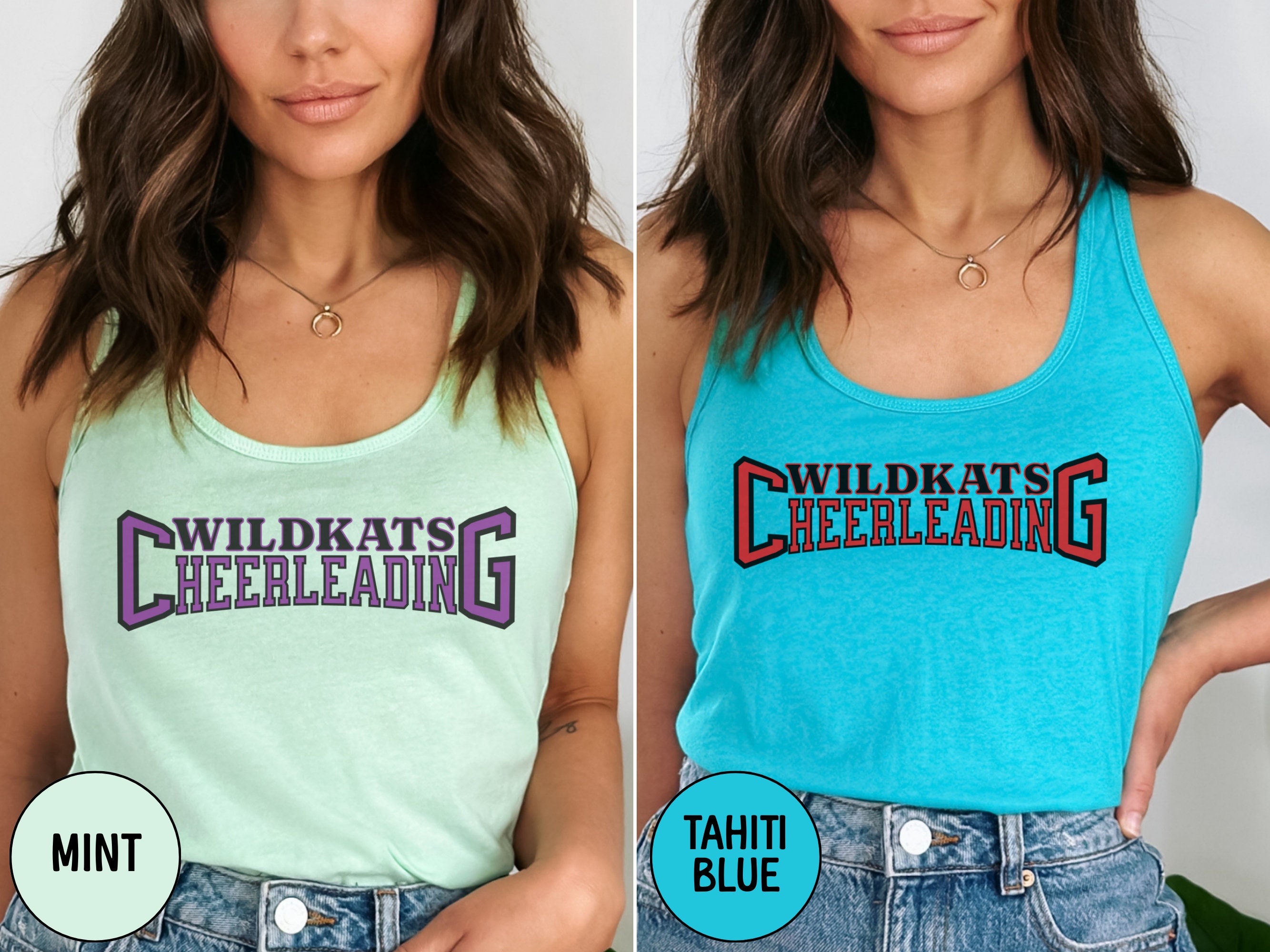 Personalized Cheer Team Tank, Custom Team Apparel, Shirt for Camp ...