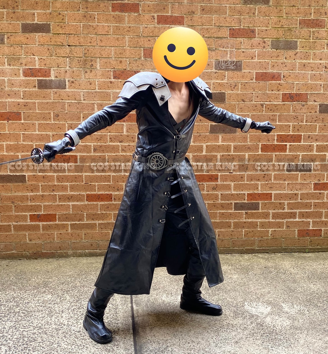 Sephiroth Cosplay Final Fantasy VII Remake Costume Suit FF7 Halloween ...