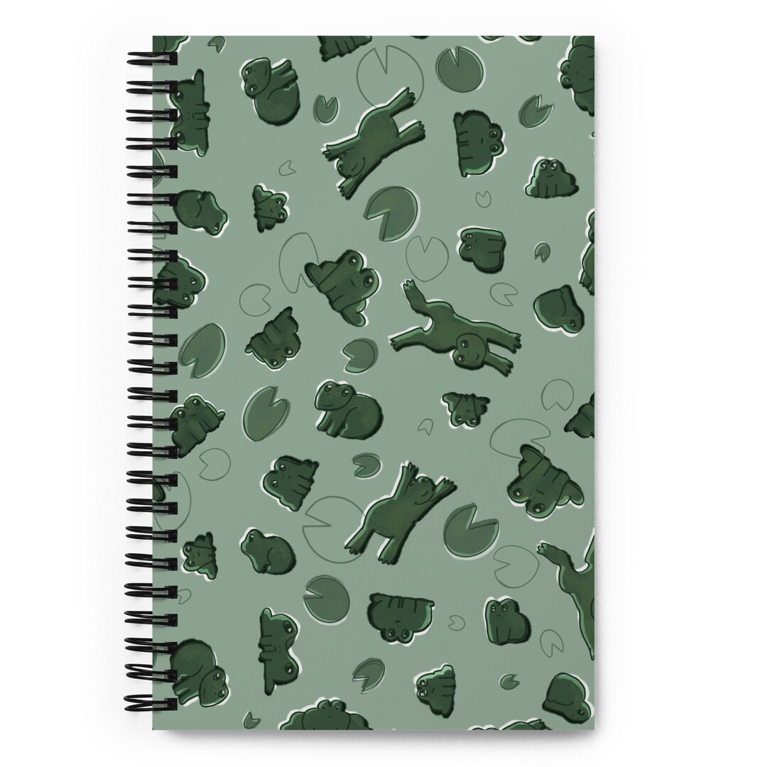 Froggy Friends Notebook - Etsy