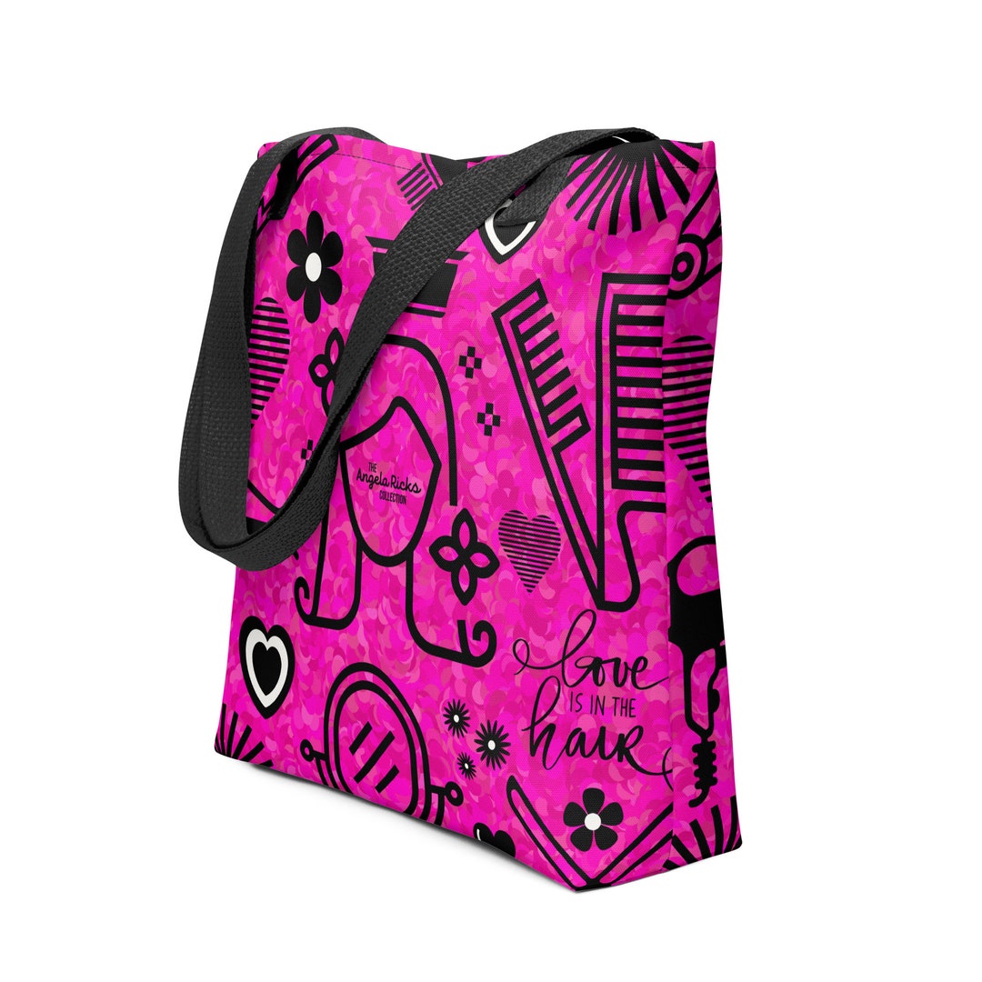 Personalizable Hair Salon Aesthetic Tote Bag Great Christmas Birthday ...