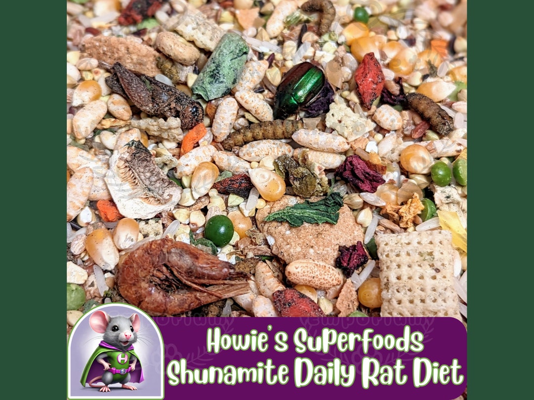 Rat Food, Shunamite Daily Pet Diet, Howie's Superhero Power Blend With ...