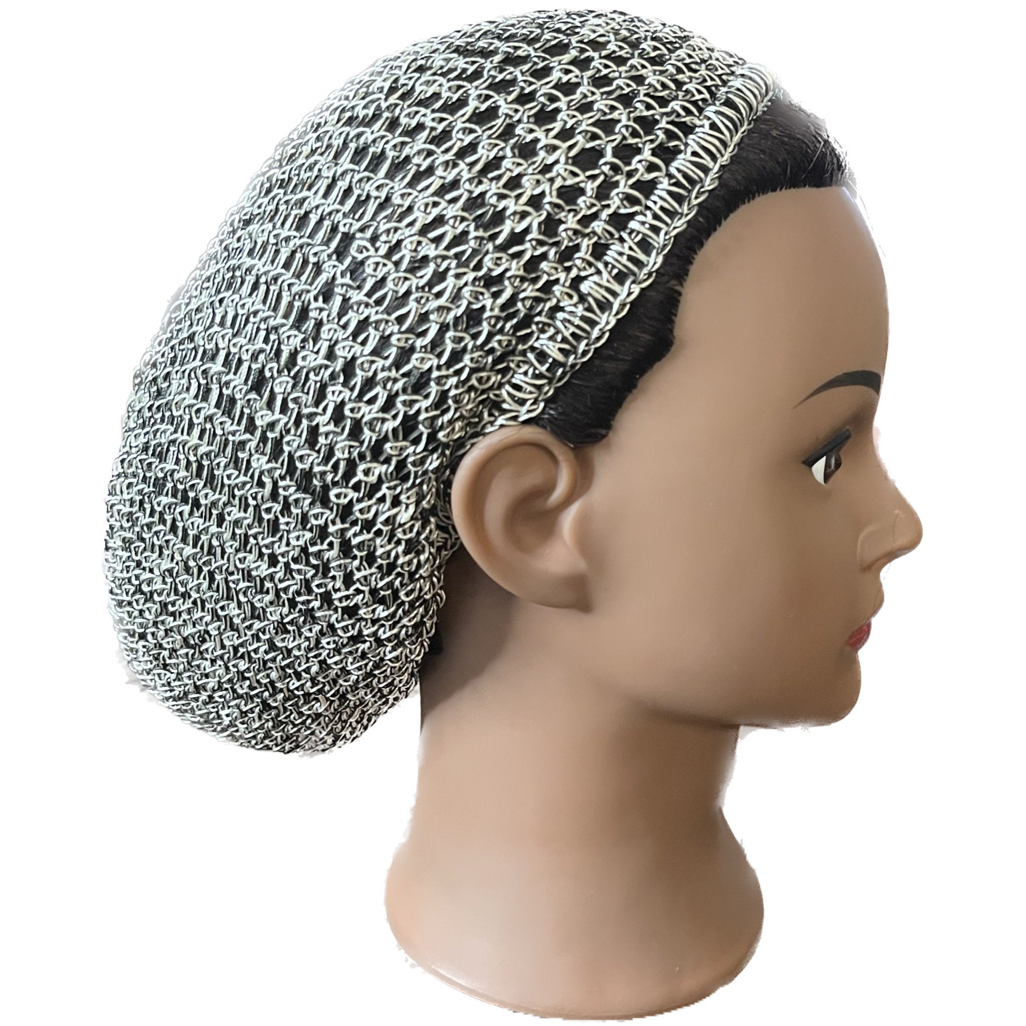 Handmade Mesh Crotchet Hair Net Snood Women Rayon Bun Cap Ornament. - Etsy
