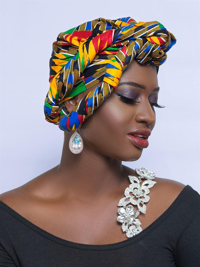 Kwento Ankara Head Wrap - Etsy