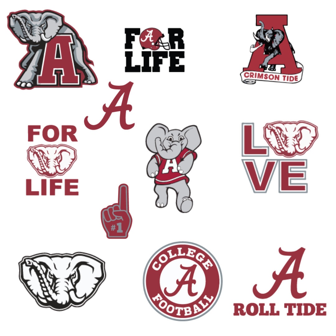 Crimson Tide Svg Alabama Svg, Alabama Football Svg, Alabama State Svg ...