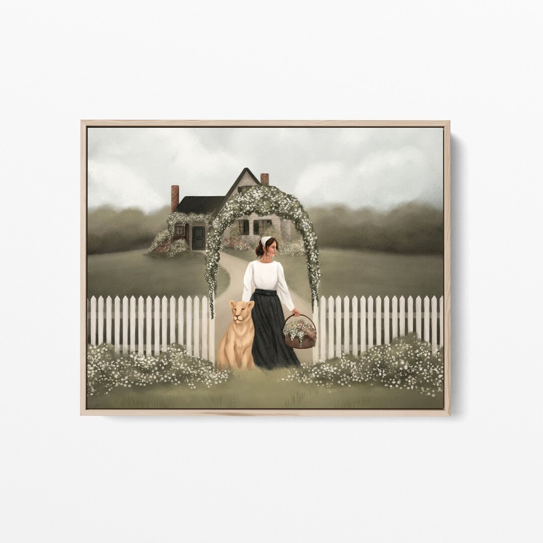 Lioness at the Gate | LDS Artwork | Christian Wall Art | LDS Fine Art ...