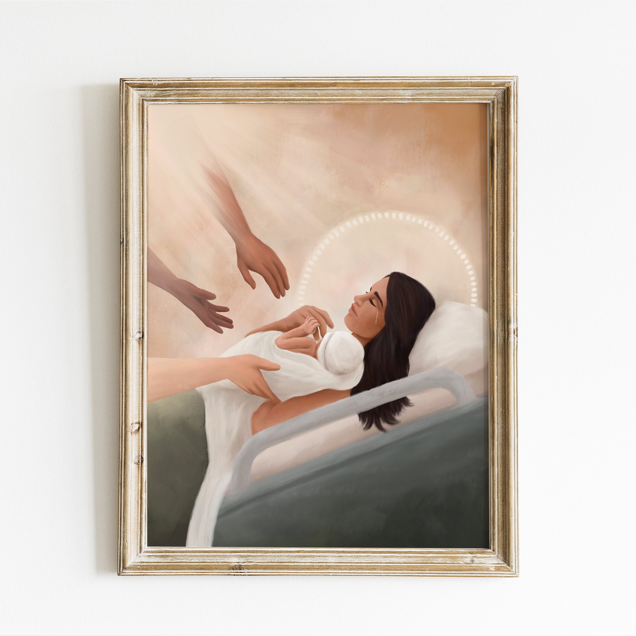 Motherhood Sacred Art | Pregnancy & Birth Artwork | LDS Artwork | From ...