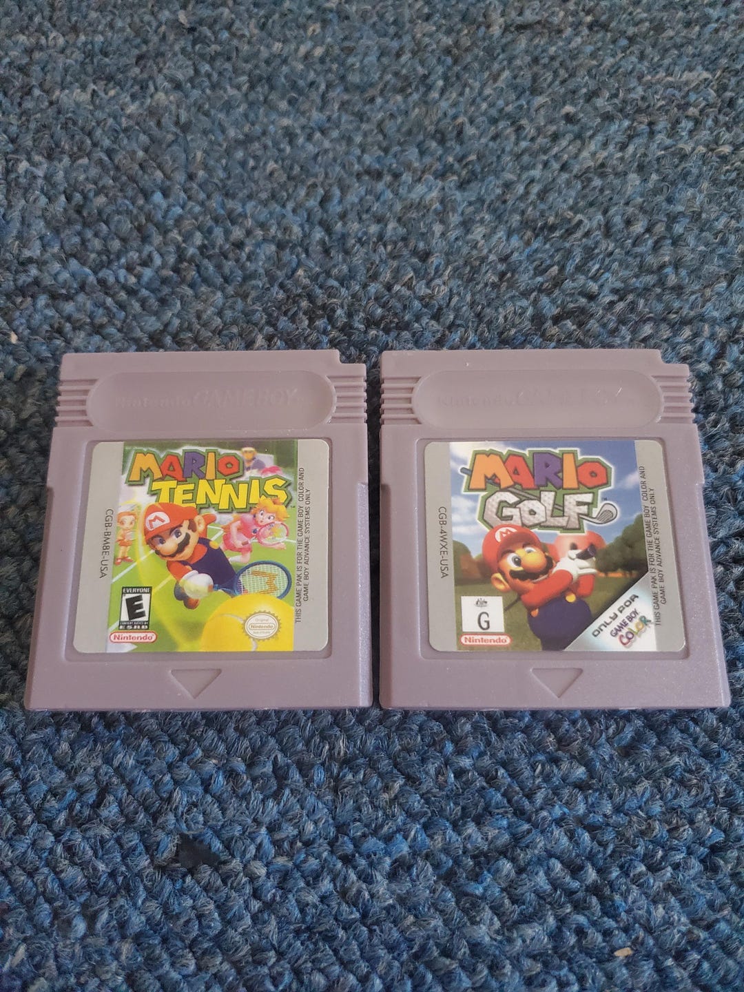 Mario Golf & Tennis for Gameboy Color! - Etsy