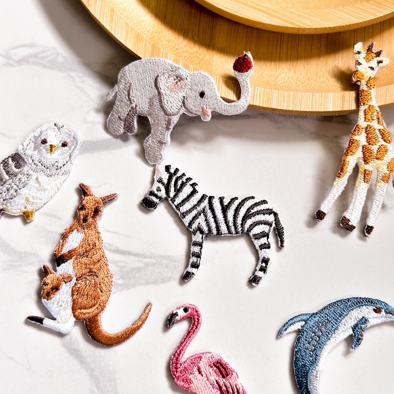 Animal Patches - Etsy