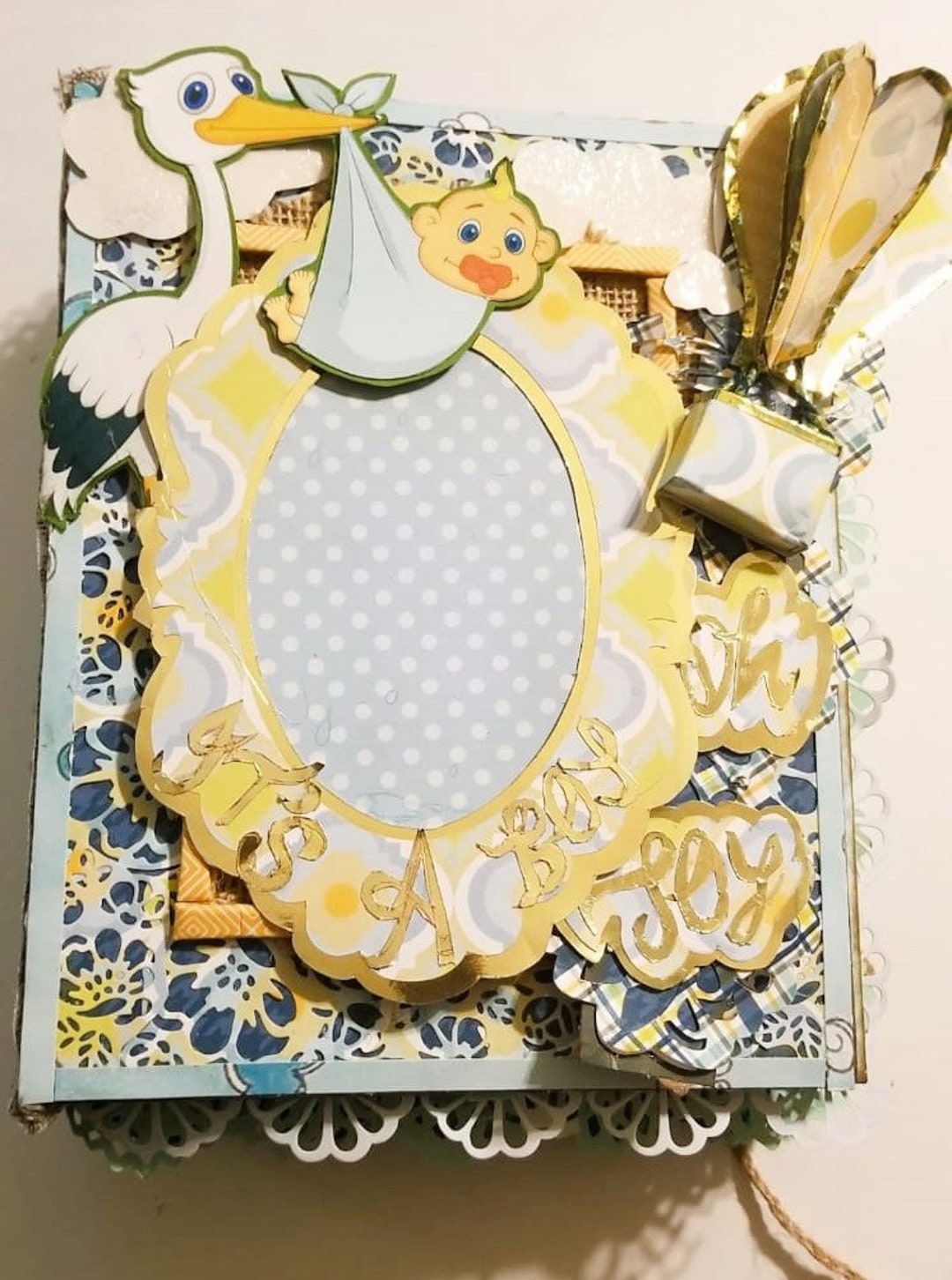 Personalized Baby Memory Book/album. Scrapbook for Boys or Girls With ...