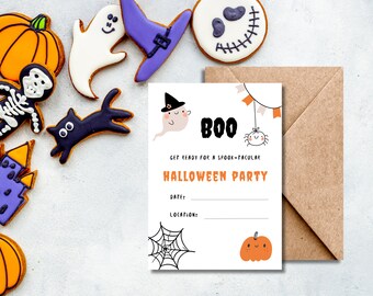Printable Halloween Card | Happy Halloween | Halloween Baby | Halloween ...
