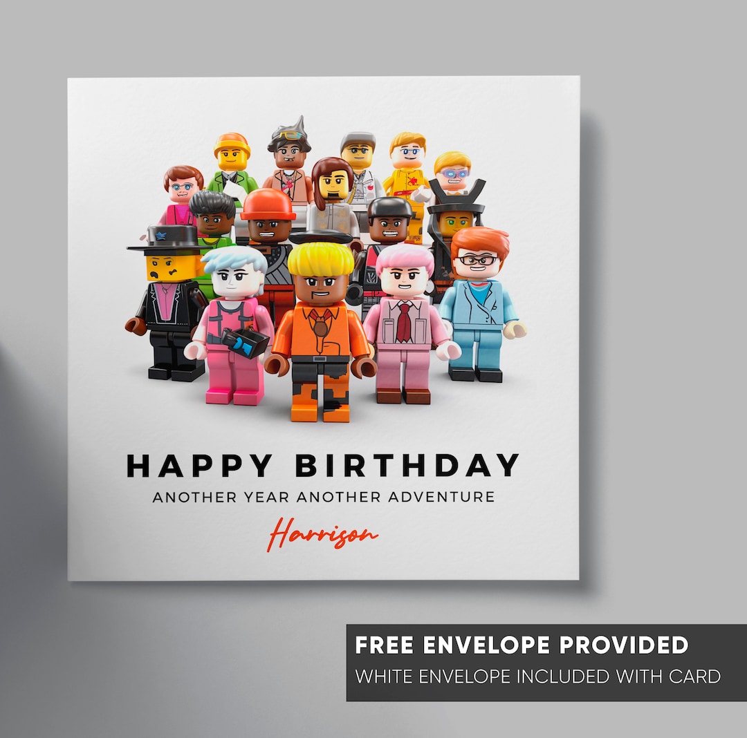 Roblox Personalised Birthday Card | Greeting Card Boy Girl | Gaming ...