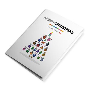 Among Us Christmas Card | Imposter Greeting Card | Gamer Xmas Gift ...