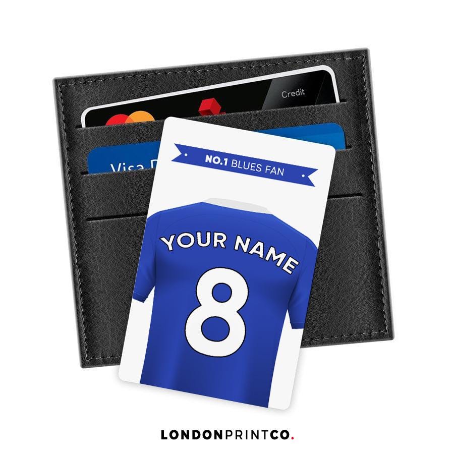 Personalised Chelsea Fc Birthday Card | Chelsea Fan Greeting Card ...