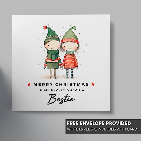 Friend Christmas - Etsy