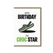 Funny Birthday Card | Crocs Slipper Shoes Theme | Card for Brother ...