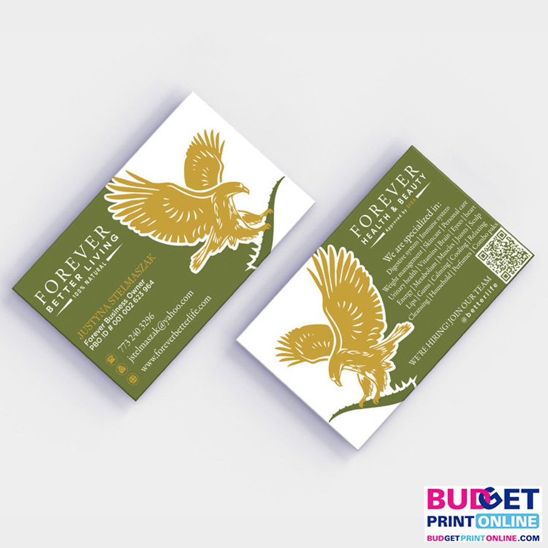 Forever Living Business Cards - Etsy
