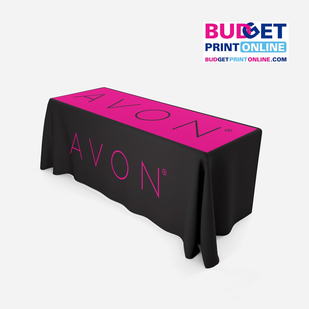 AVON Table Clotch Cover 6ft Cover - Etsy