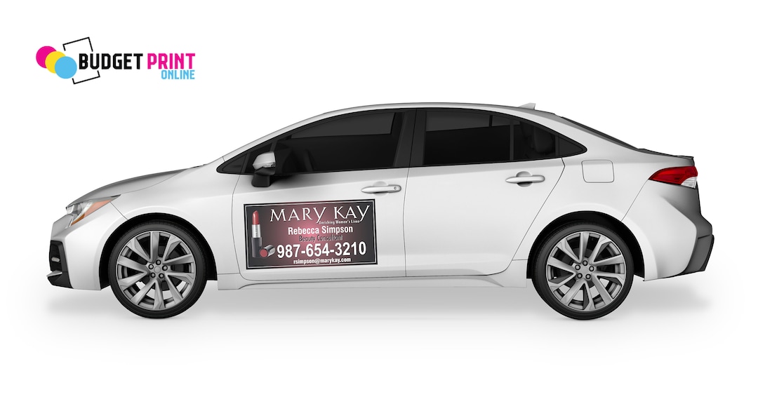 Mary Kay Car Magnet 24"w X 12"h Customize With YOUR Name! Style B - Etsy