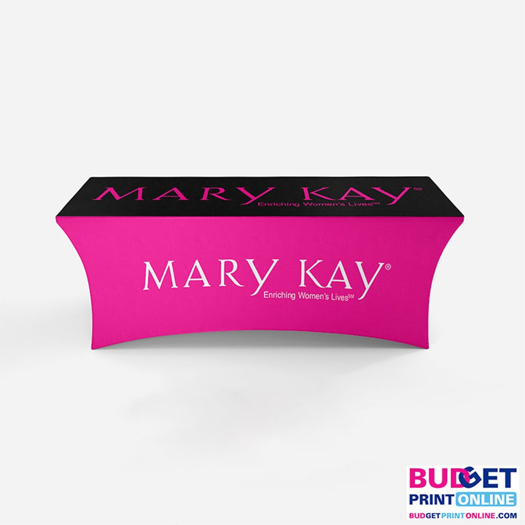 Mary Kay 6ft Stretch Table Cover: Trade Show Display - Etsy