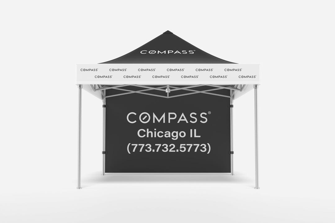 Compass Real Estate Canopy Tent - Etsy