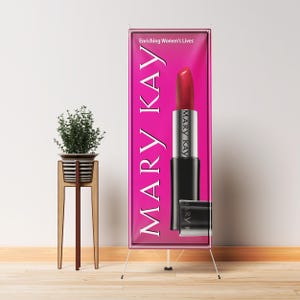 Mary Kay Vertical Banner With X-stand: Personalized or Generic - Etsy