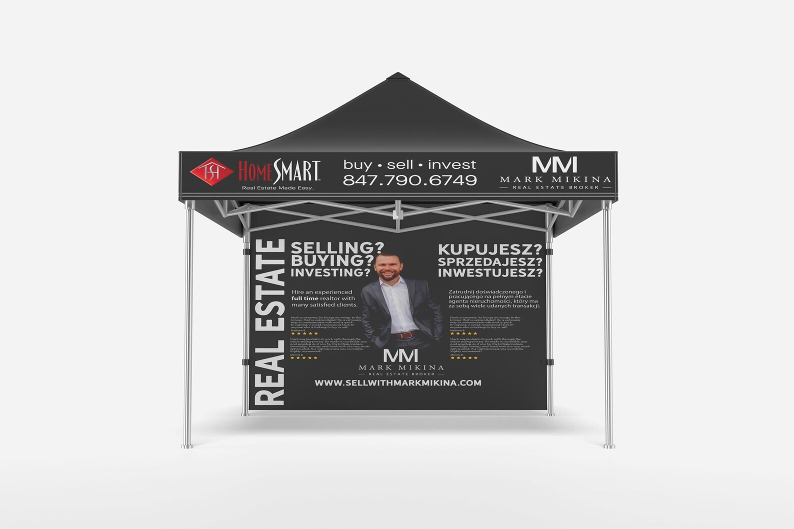 Homesmart Real Estate Canopy Tent - Etsy