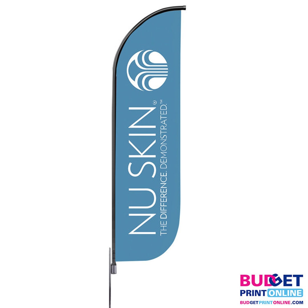 NU SKIN Feather Flag - Etsy