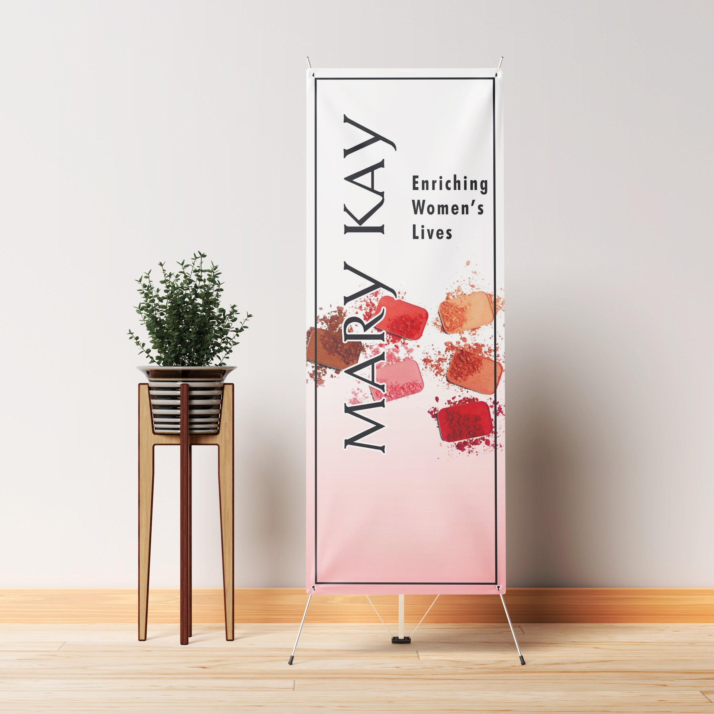 Mary Kay Vertical Banner With X-stand (32"x 71") - Etsy