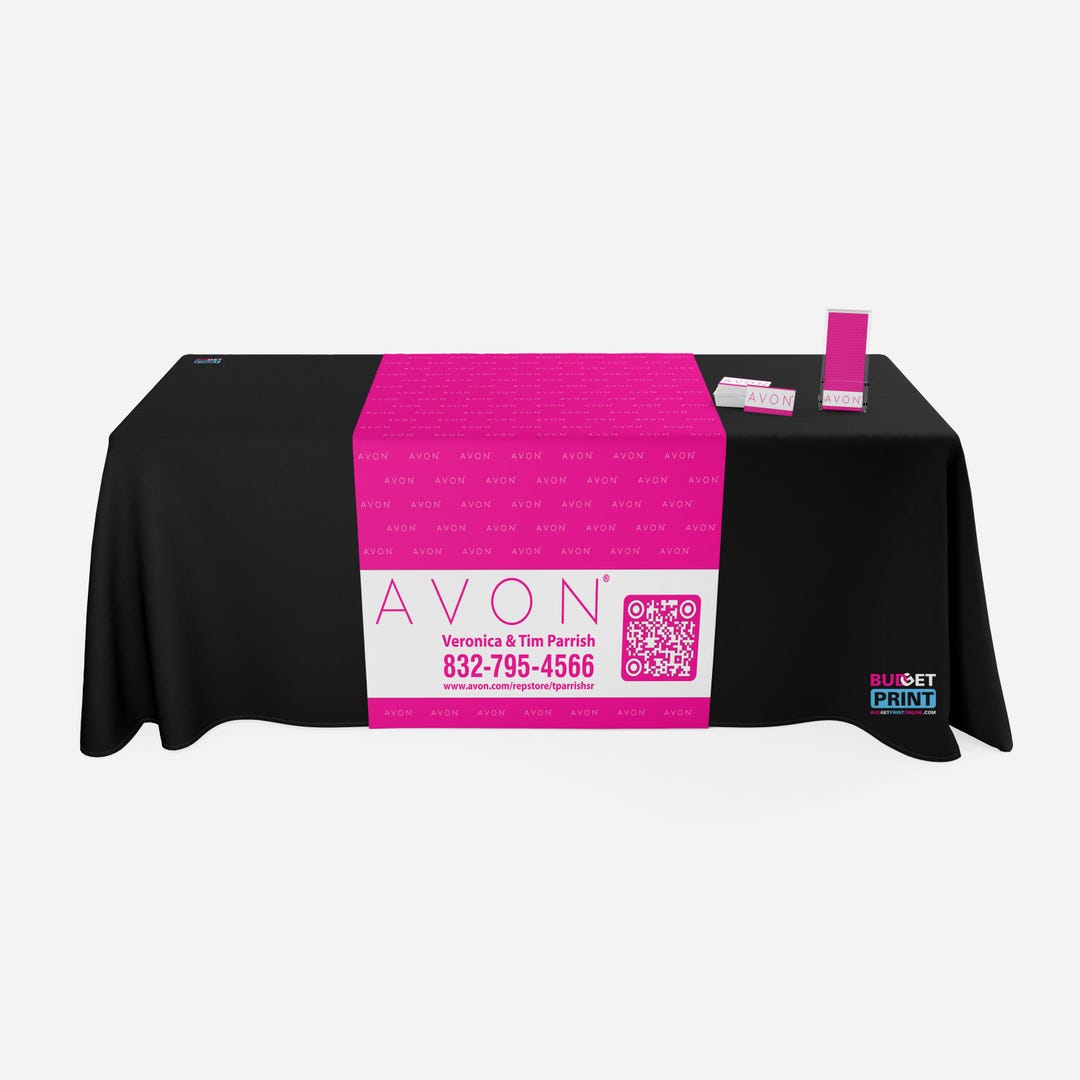 AVON Table Cover Runner 3' X 6' - Etsy