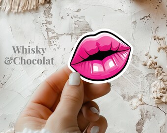 Black Lips Sticker for Baddies Vinyl Juicy Vinyl Sticker Baddie Club ...