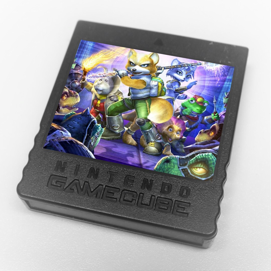 Custom Star Fox Nintendo Gamecube Memory Card Stickers - You Pick! - Etsy