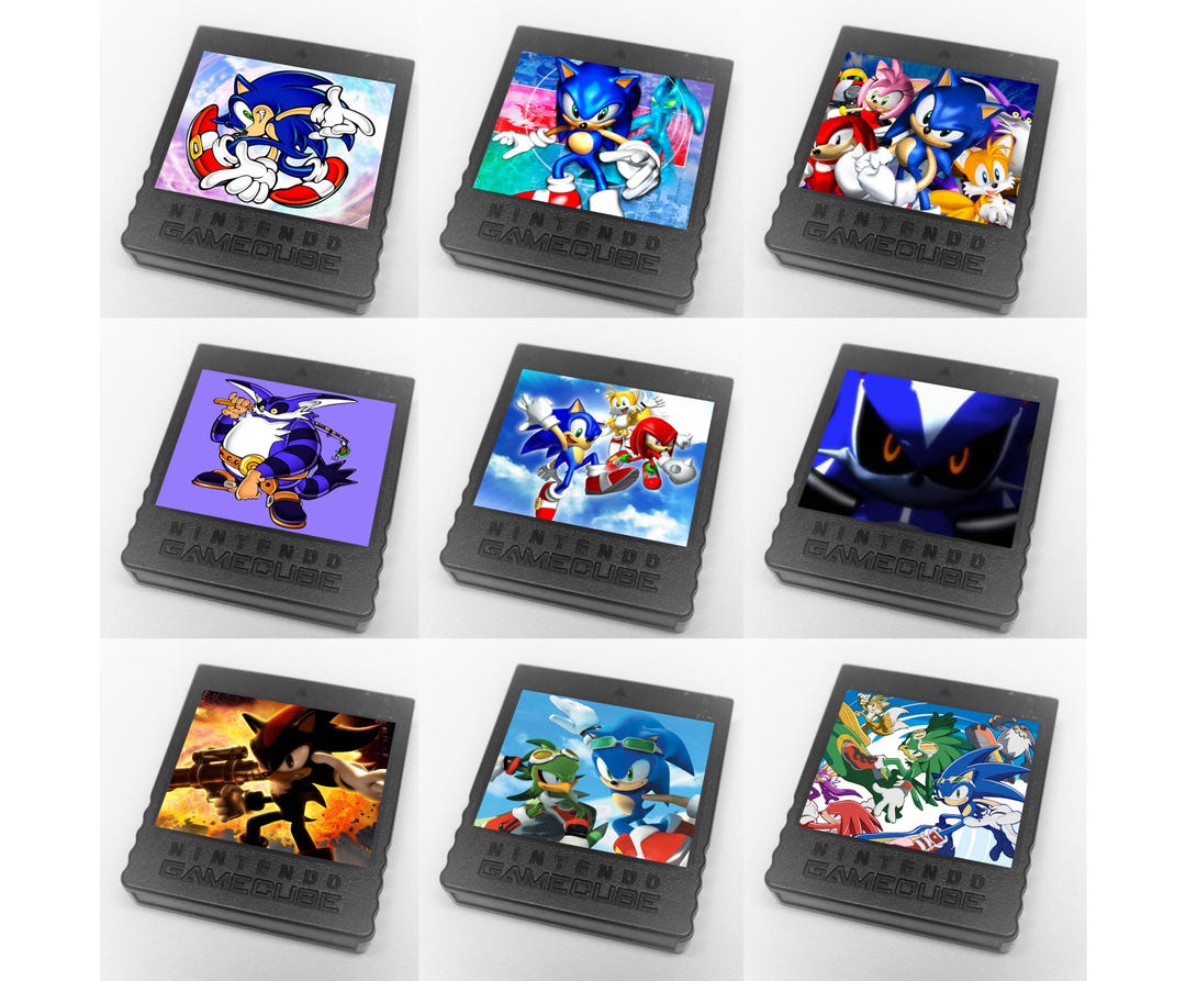 Custom Misc. Sonic the Hedgehog (sonic Adventure, Sonic Heroes, Shadow ...