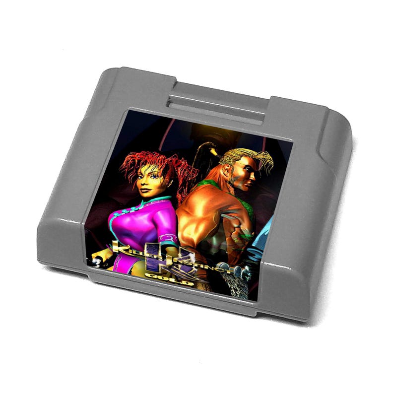 Custom Rareware Nintendo 64 (N64) Memory Card and Rumble Pak Stickers ...