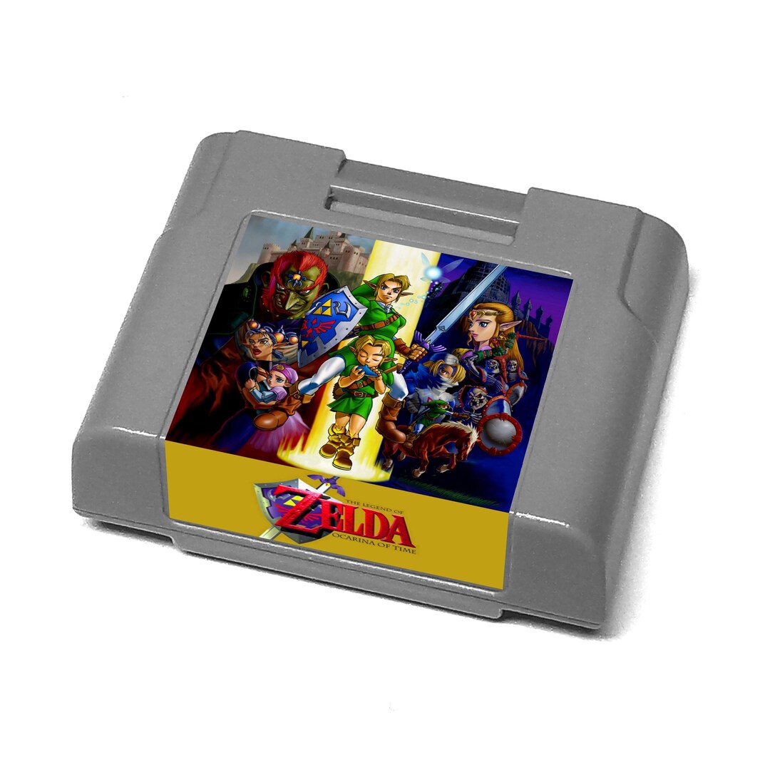 Custom the Legend of Zelda Series Nintendo 64 (N64) Memory Card ...