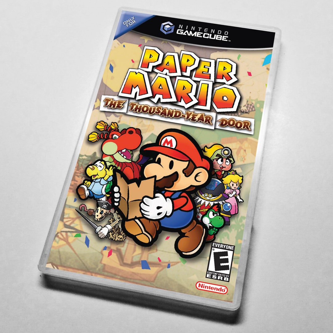 Paper Mario: the Thousand Year Door Nintendo Gamecube Cover Art for ...