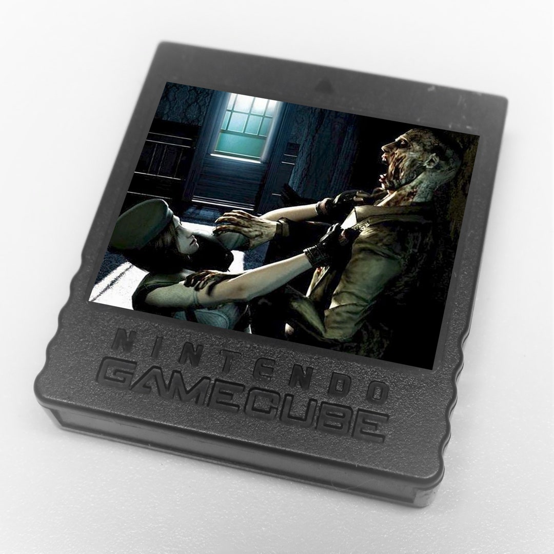 Custom Resident Evil Nintendo Gamecube Memory Card Stickers - Etsy