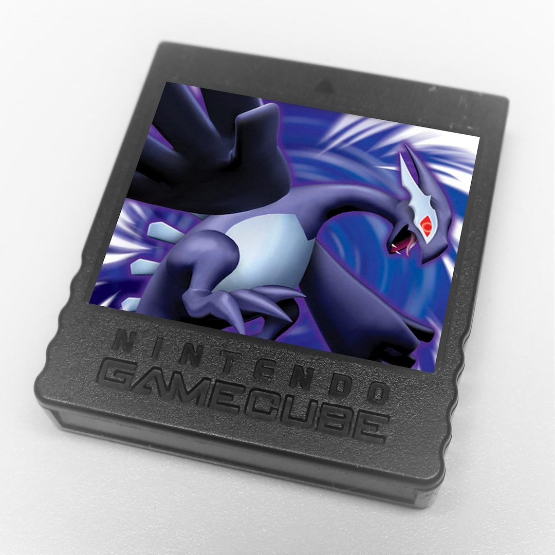 Custom Pokemon Nintendo Gamecube Memory Card Stickers - Etsy