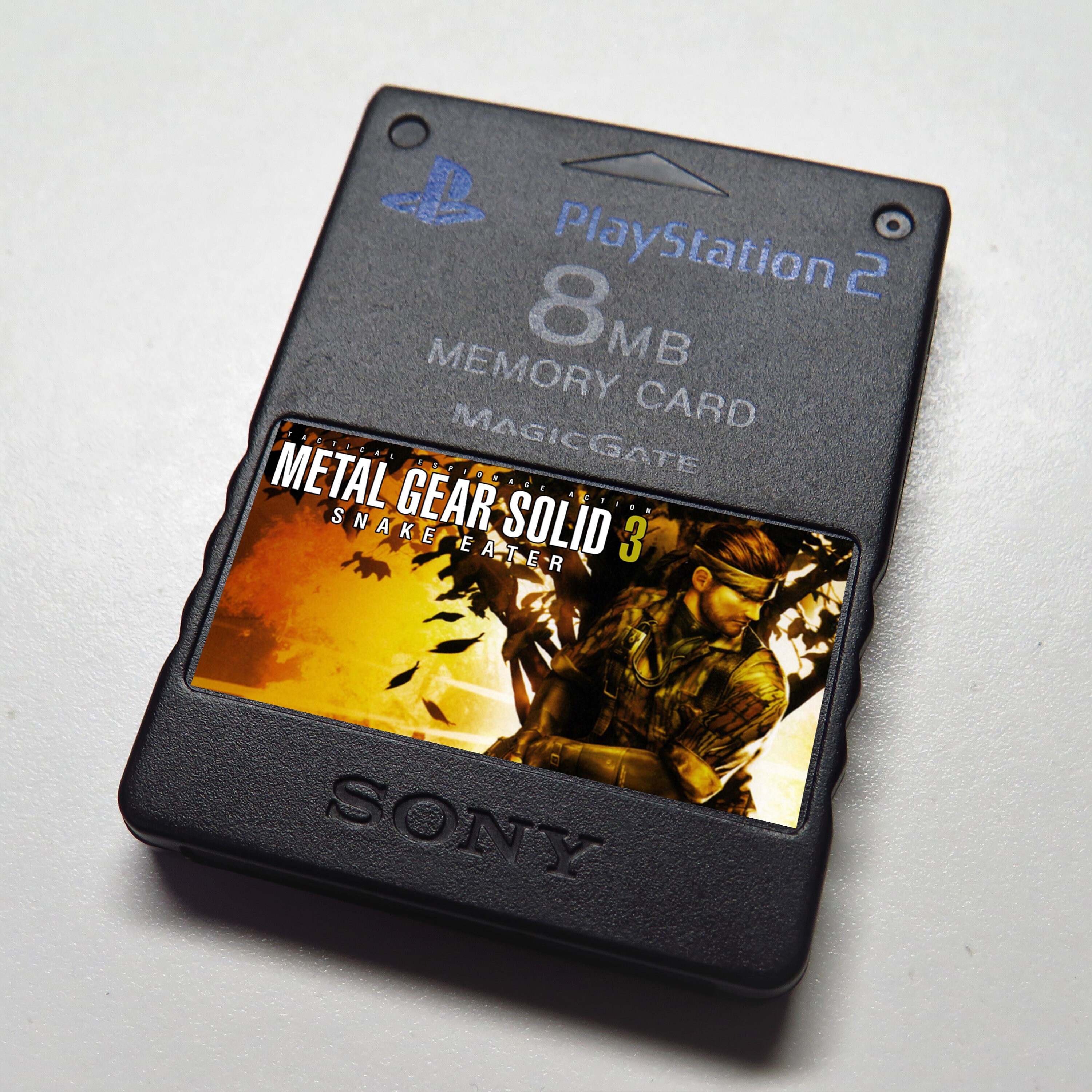 Custom Metal Gear Solid Playstation Memory Card Stickers You Pick - Etsy