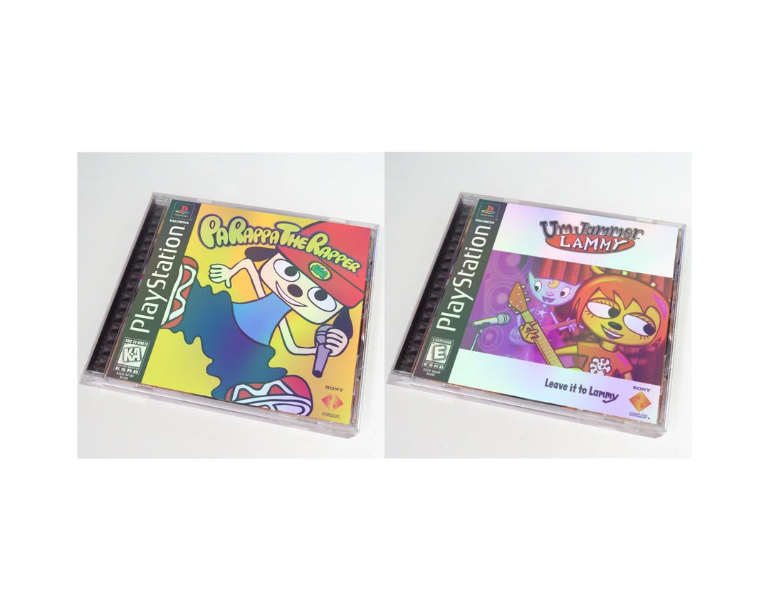 Custom Parappa the Rapper and Um Jammer Lammy Playstation 1 (PS1 ...