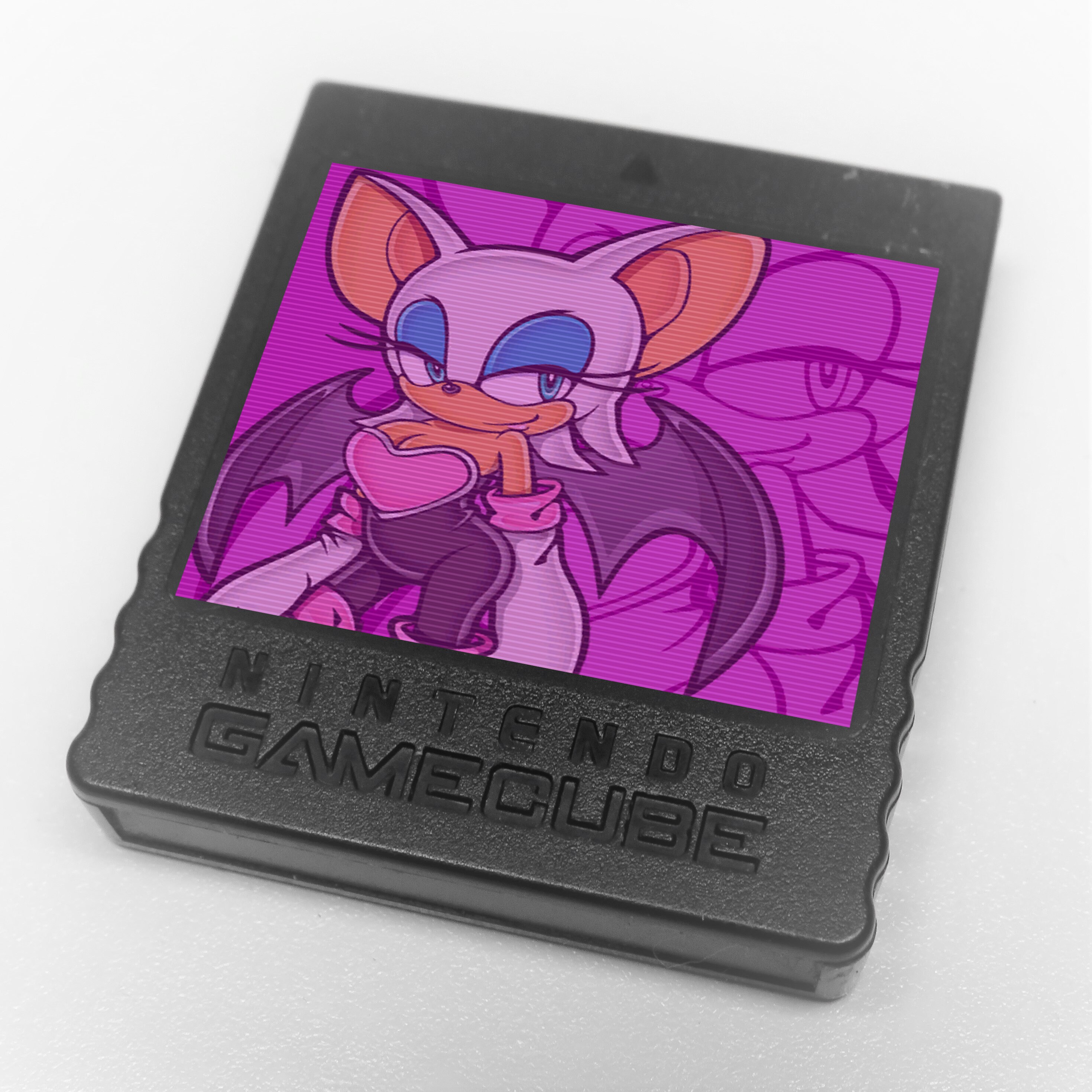 Custom Sonic Adventure 2: Battle Nintendo Gamecube Memory Card Stickers ...