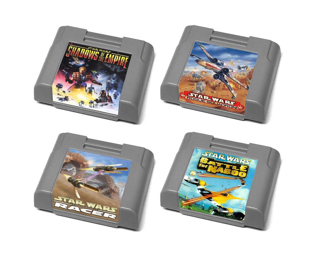 Custom Star Wars Nintendo 64 (N64) Memory Card Stickers - You Pick! - Etsy