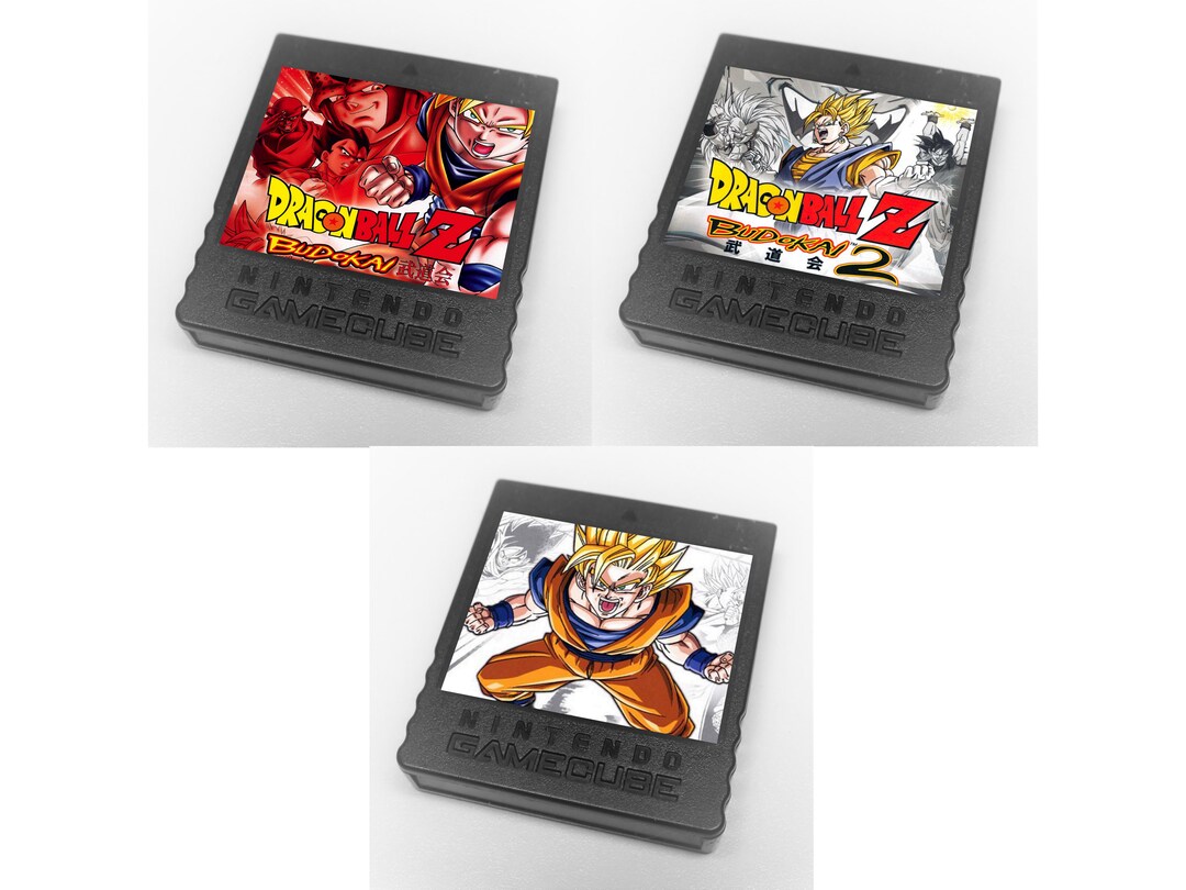 Custom Dragon Ball Z Nintendo Gamecube Memory Card Stickers - Etsy