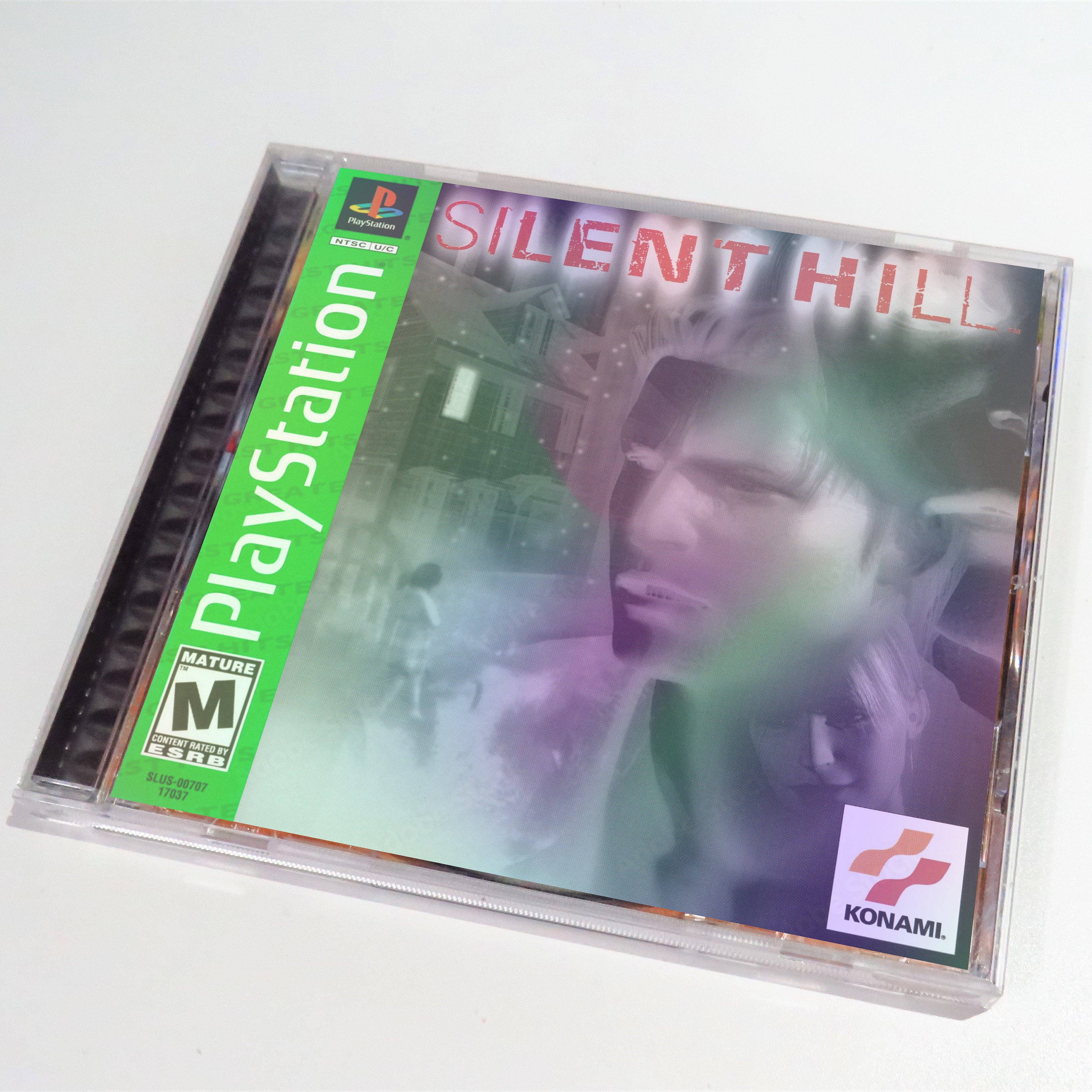 Silent Hill Custom Playstation PS1 Holographic Cover Art Insert ...