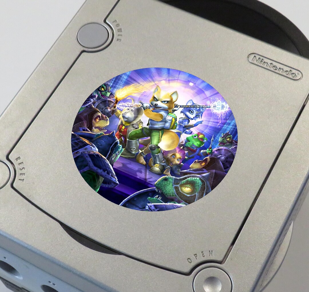 Custom Star Fox Nintendo Gamecube Console Jewel Stickers - You Pick! - Etsy