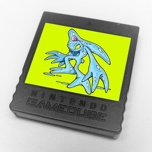 Custom Sonic Adventure DX Nintendo Gamecube Memory Card Stickers - Etsy