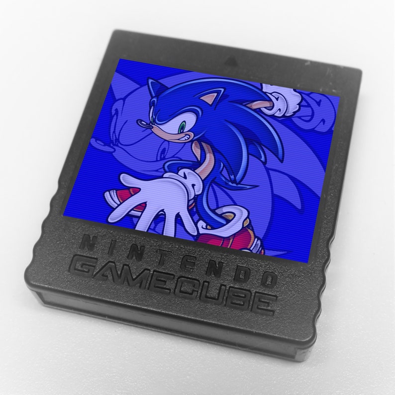 Custom Sonic Adventure 2 Nintendo Gamecube Memory Card Stickers - Etsy